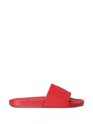 Polo Ralph Lauren Grained Leather Slides