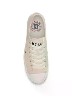 Polo Ralph Lauren Logo Print Canvas Sneakers