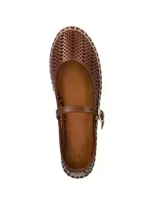 BILLI BI Perforated Leather Espadrilles