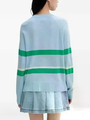 From Future Striped Long Sleeve Sweater