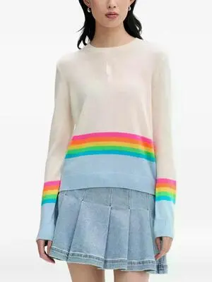 From Future Rainbow Stripe Sweater