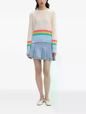 From Future Rainbow Stripe Sweater