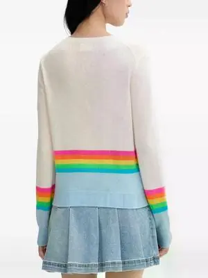 From Future Rainbow Stripe Sweater