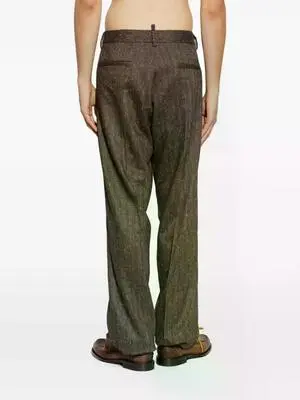 Dsquared2 Herringbone Pattern Trousers