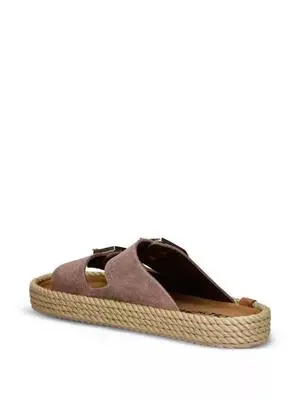 BOHONOMAD Buckle-fastening Rope-trimmed Espadrilles