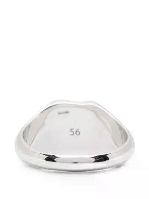 MARIA BLACK Rabbit Signet Ring