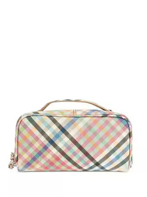 VIVIENNE WESTWOOD Orb Plaque Check-pattern Bag