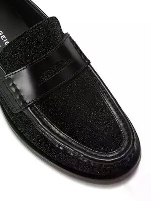 Kurt Geiger Sparkly Leather Loafers