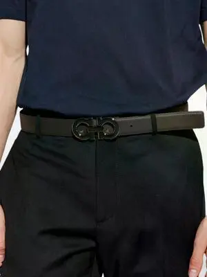 FERRAGAMO Gancini Reversible Belt