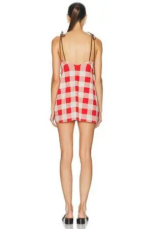 SEROYA Shantie Dress - Geranium Gingham