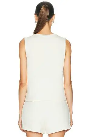 Varley Button Through Tank Top