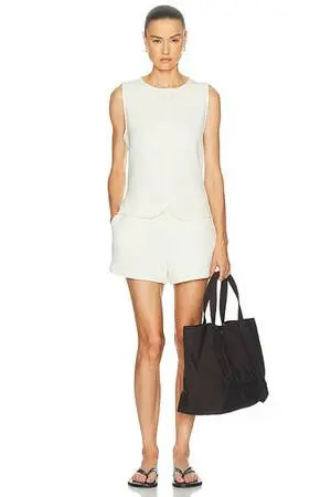 Varley Button Through Tank Top