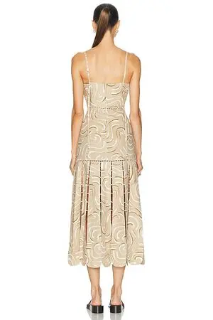 Alexis Bellisse Linen Blend Dress