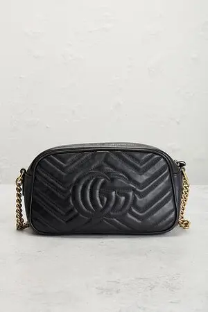 Gucci Gg Marmont Quilted Leather Shoulder Bag