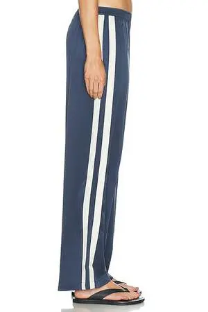 Lunya Washable Silk Side Stripe Pant