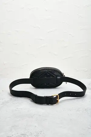 Gucci Gg Marmont Belt Bag - Black