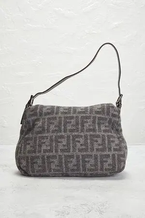 Fendi Zucca Mama Forever Baguette Shoulder Bag