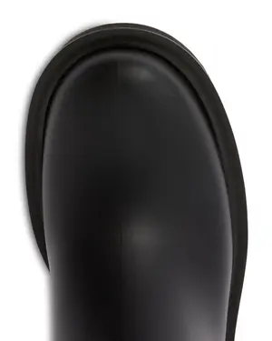 Moncler Kickstream High Rain Boots - Black