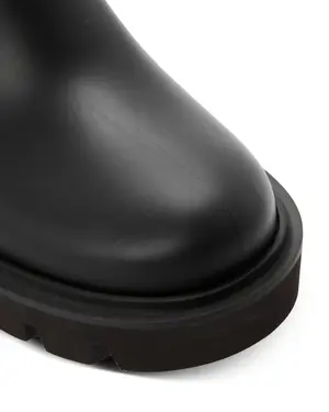Moncler Kickstream Rubber Boots - Black