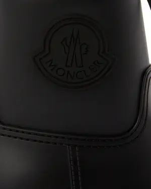 Moncler Kickstream Rubber Boots - Black