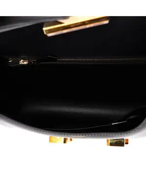 Hermès 24 Constance Nm Bag Box Calf - Black
