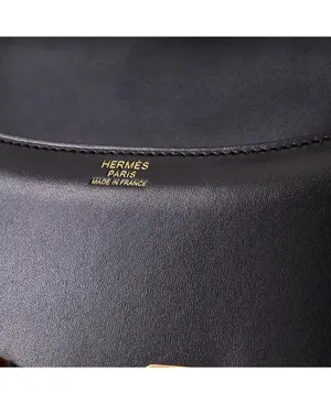 Hermès 24 Constance Nm Bag Box Calf - Black