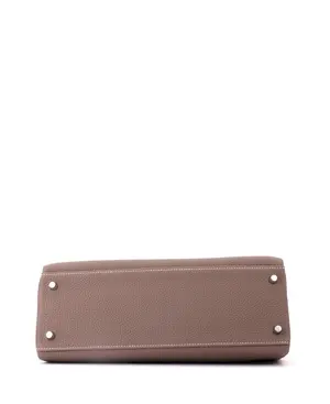 Hermès Kelly 32 Handbag Grey Togo With Palladium Hardware - Etoupe