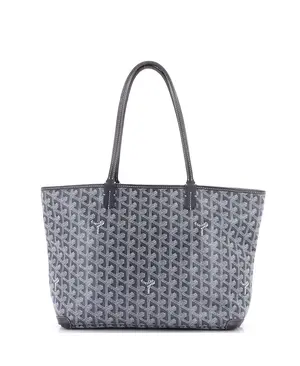 Goyard Pm Artois Tote Coated Canvas - Gray