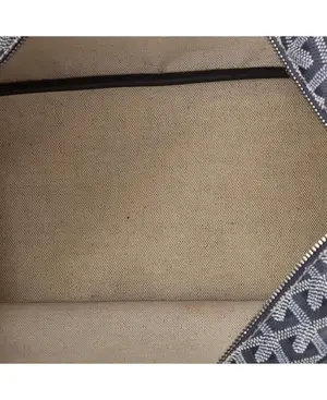 Goyard Pm Artois Tote Coated Canvas - Gray