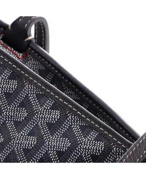 Goyard Pm Artois Tote Coated Canvas - Gray
