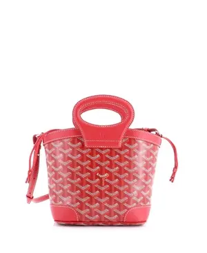 Goyard Mini Beluga Bag Coated Canvas - Red