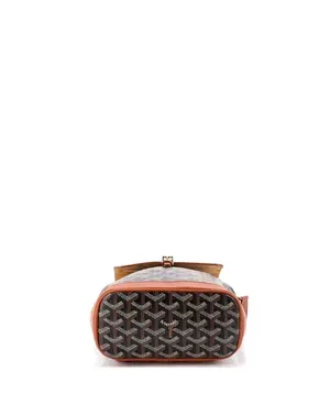 Goyard Mini Alpin Backpack Coated Canvas - Brown