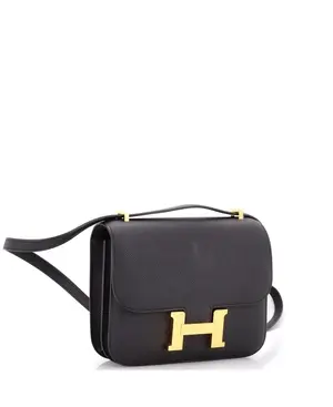 Hermès 18 Constance Nm Bag Epsom - Black