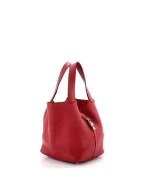 Hermès Mm Picotin Lock Bag Clemence