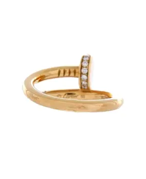 CARTIER Juste Un Clou Ring 18k And Diamonds