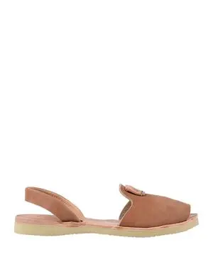 SATORISAN Leather Slingback Sandals With Buckle Fastening