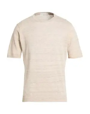 FILIPPO DE LAURENTIIS Linen And Cotton Short Sleeve Sweater