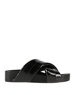 JIL SANDER Patent Leather Sandals