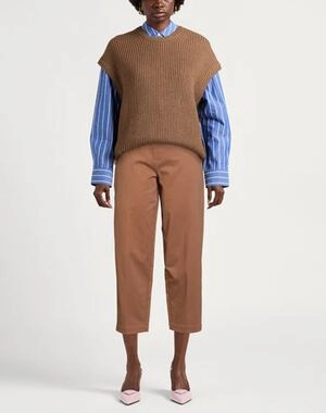 BALLANTYNE Military Cotton & Elastane Tapered Pants - Camel