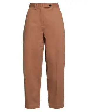 BALLANTYNE Military Cotton & Elastane Tapered Pants - Camel