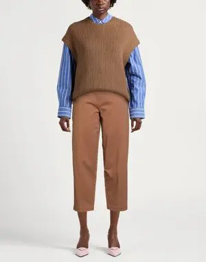 BALLANTYNE Military Cotton & Elastane Tapered Pants - Camel