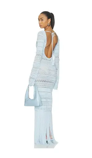 Devon Windsor Uma Dress In Baby Blue