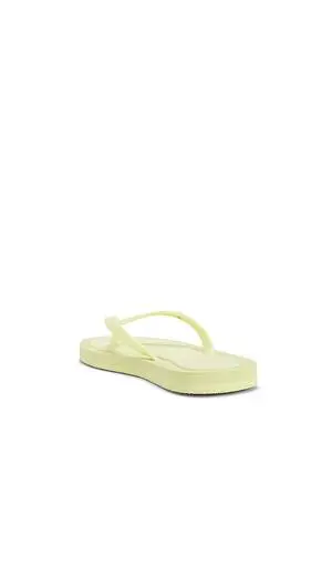 Tory Burch Kira Padded Flip Flop In Yellow