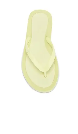 Tory Burch Kira Padded Flip Flop In Yellow