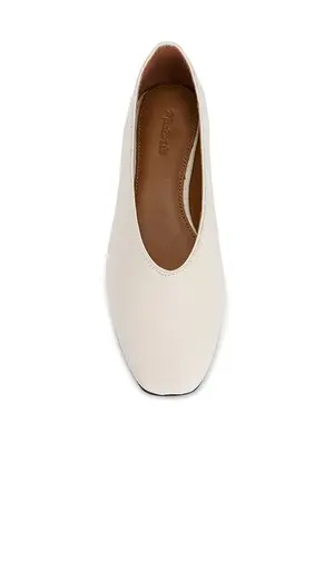 Madewell Sage Ballet Flat In White