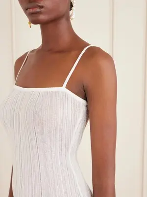 HAIGHT. Ivana Ribbed-knit Top