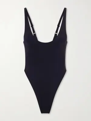 HAIGHT. Isla High-cut Swimsuit - Black