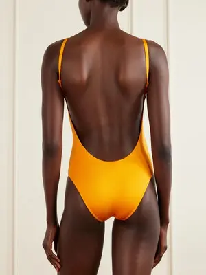Dolce & Gabbana Logo Embellished One-piece Swimsuit