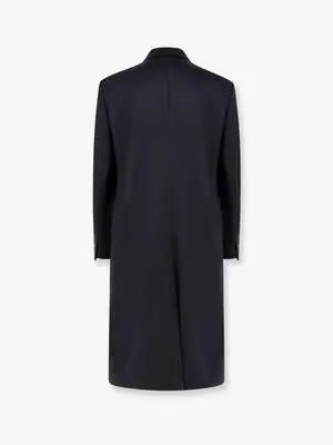 HEVO Cashmere Coat With Satin Lining
