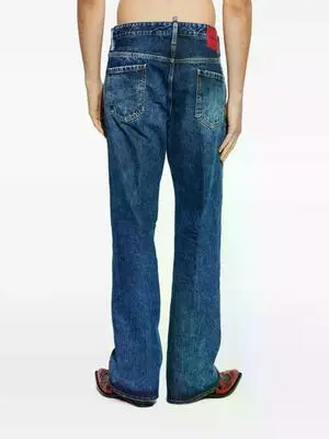 Dsquared2 Faded Effect Jeans - Blue